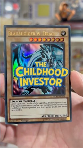 The Blue-Eyes White Dragon #yugioh