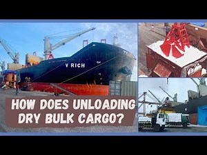 How Does Unloading Dry Bulk Cargo - Unloading Fertilizer - Cargo Operations on Bulk Ship