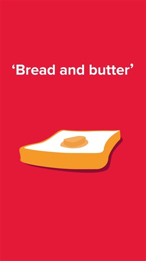 2.4K views | Ever heard someone say something is their bread and butter? 樂 It’s a classic idiom that means their main source of income or livelihood. Think about what your bread and butter is — is it your job, a skill, or something else entirely? Tell us in the comments!  | IELTS IDP Education | Facebook