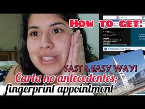 CUIDAD JUAREZ, CARTA NO ANTECEDENTES *step by step* + ASC FINGERPRINTS | EVERYTHING you NEED to know