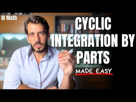 Two examples of cyclic integrations by parts (IB Math)
