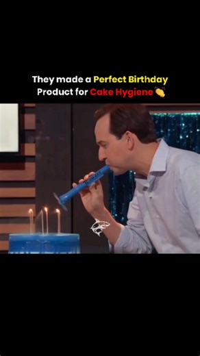 Shark Legacy | 🎂 Say goodbye to germ-spreading birthday candle traditions and hello to party hygiene with Blowzee—the quirky device featured on Shark Tank... | Instagram