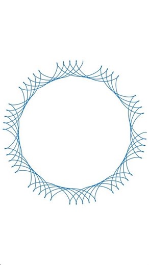 Spectacular Spirograph Cyclone: A Whirlwind of Geometric Wonder! 🌀🌪️