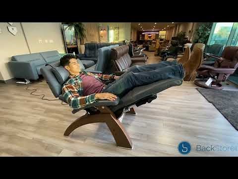 Human Touch Perfect Chair PC-610 Omni-Motion Classic Power Zero Gravity Recliner Demonstration
