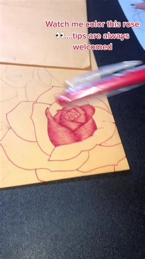 Rose Drawing Tutorial with Shading Tips