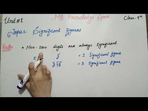 significant figure class 9 physics/significant figure/rules to measure significant figures