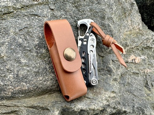 Leather Sheath for Leatherman Style CS PS Multitool Handmade Belt Pouch - Etsy