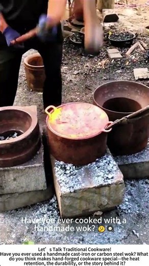 Forging a Wok by Hand – Hammering Tradition into Iron! 🔨🔥