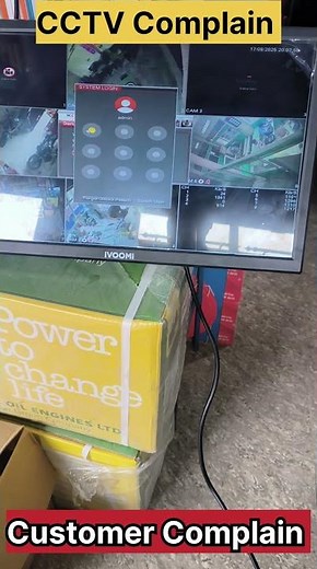 Out of Range 63.9 KHz || CCTV Camera Problem || Display Not Show 🚫 #1k #ipcctv #ipcamera