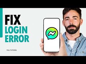 How To Fix Login Error On Messenger KIDS App 2025