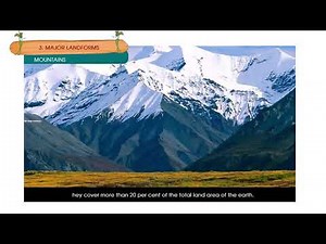 MAJOR LANDFORMS | CLASS 5 | SOCIAL STUDIES | CHAPTER 3