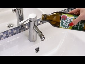 Pour This on Your Fixtures. Limescale and Stains Disappear with One Wipe