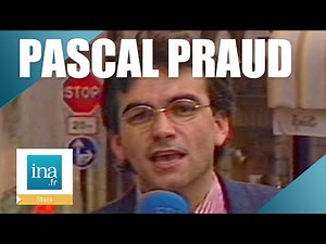 1988: Pascal Praud takes off his stockings for his first TV appearance | INA Archive