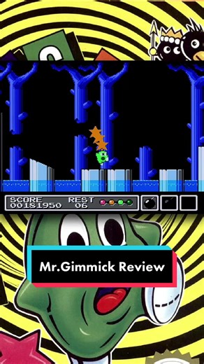 A short review of Mr Gimmick on the NES! Loved this game. You can grab the NTSC prototype ROM file from “the cutting room floor” website. Full playthrough on YouTube https://youtu.be/tgFDyuxixIw #Retro #RetroGames #RetroGaming #review #nes #nintendo #platformer #gaming #retrotiktok