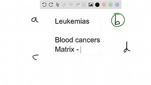 SOLVED:Leukemias are cancers of . a. epithelial tissue b. connective tissue c. nervous tissue d. muscular tissue