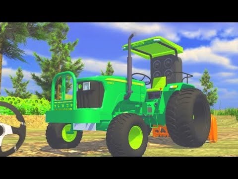 John Deere Tractor And Cultivator Farming | Farming Tractor 3d | Android Gameplay | mobile games
