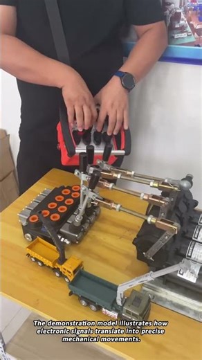 Wireless Hydraulic Crane Control