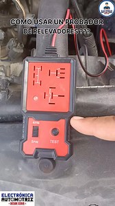 cómo usar el probador de relevadores ? #electronicaautomotriz #electricidadautomotriz #mecanicaautomotriz #ElDedoSinUña | Autoelectronica TV