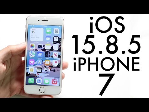 iOS 15.8.5 On iPhone 7! (Review)
