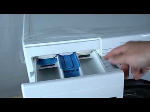 Bosch Washing Machine Serie 4 - How to Properly Refill Detergent Drawer? | Correct Detergent Loading