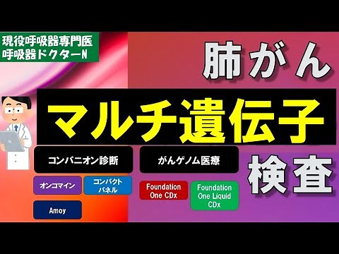 肺がんマルチ遺伝子検査