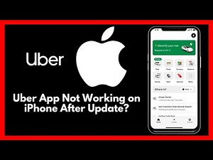 Uber App Not Working on iPhone — Fix in Minutes