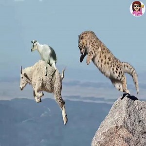 379K views · 1.6K reactions | Mother Mountain Goat Protect Her Baby From Snow Leopard Hunting | Adiós, Perras | Facebook