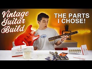 The Parts I Chose for My Custom Partscaster Guitar!
