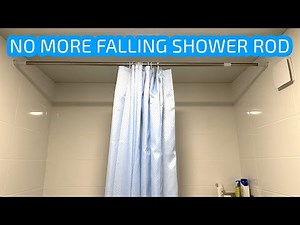 Stronger Shower Rod Hack – Easy DIY Fix!