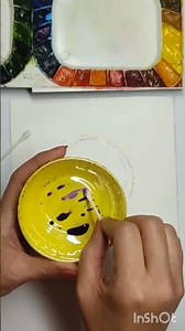 Easy Watercolor Trick with Q-tip! Beautiful in 10 Minutes