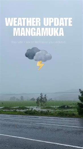 Ongoing rainfall combined with current tide conditions is causing surface flooding in low-lying areas around Mangamuka. Road surfaces may be slippery, and visibility reduced. Motorists are advised to drive with caution, reduce speed, and avoid flooded sections of road. Do not attempt to drive through standing water. Residents and farmers are reminded to secure water troughs and loose property to prevent loss or damage during high water flows. For further updates: • Listen to Tautofo FM • Follow