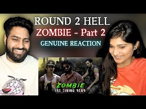 Blind Reaction to ‘ZOMBIE - The Living Dead 2’ by ‪@Round2hell‬ Hilarious Sequel Moments! 🧟😂