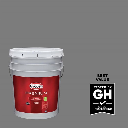 Reviews for Glidden Premium 5 gal. PPG0997-6 Industrial Revolution Semi-Gloss Interior Latex Paint | Pg 5 - The Home Depot