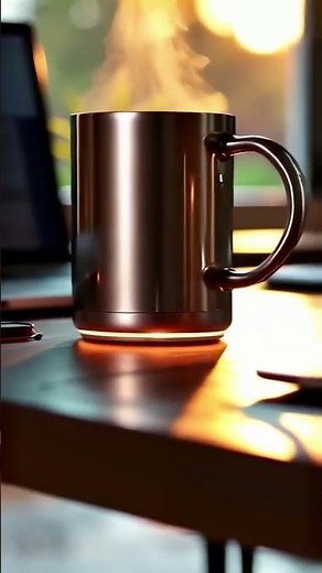 **Smart Mug That Heats Itself ☕🔥 | The Future of Coffee Tech**