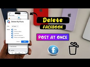 How to bulk Delete Facebook post at once - Full Guide
