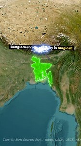 512K views · 6.5K reactions | Bangladesh's geography is magical! #Bangladesh #Asia #Bengal #geography | Worldatlas.com | Facebook