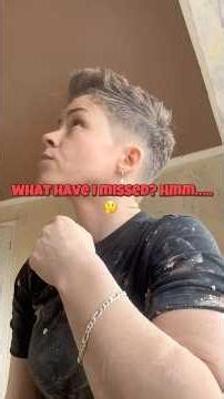 Plastering process Artex ceiling