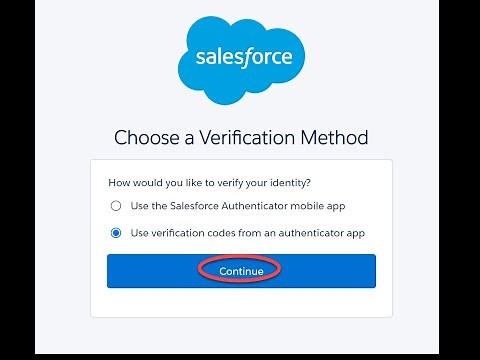 Logging into Salesforce with a Multi-Factor Authenticator