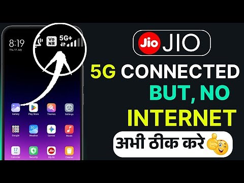 Jio 5G Connected But No Internet? Fix Now! (2025)