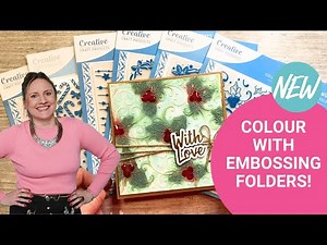HOW TO: Colour with your EMBOSSING FOLDERS