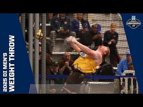 Men's weight throw - 2025 NCAA indoor track and field championships