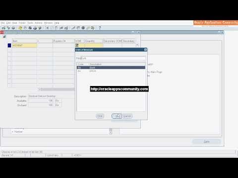 Subinventory Transfer - Oracle Inventory