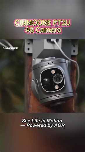 Protect your home with a camera that delivers ultra-clear HD video – CINMOORE PT2U. #videowave #CINMOORE #4Gcamera #smartsecurity #HDcamera