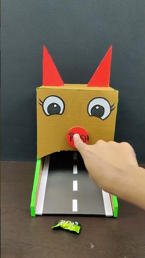 Chocolate Dispenser Machine|| How to make chocolate atm machine #cardboard #diy #atm #science