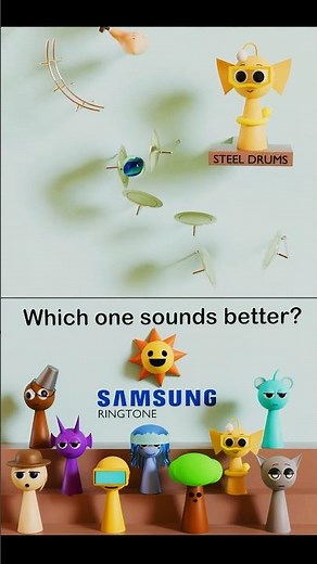 Sprunki : Samsung Ringtone Sounds on Different Music Instrument