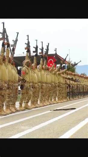 “Rising with Honor: The Spirit of Turkish Forces” #turkishmilitary #militarypowe #skills #army .