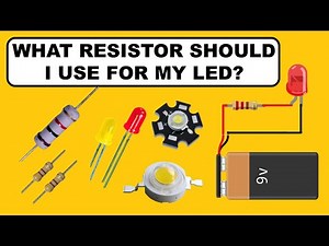 How to calculate the Protection Resistor for an LED Diode?