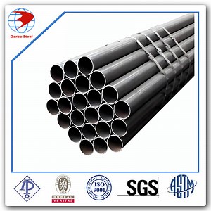 [Hot Item] Black Pipe Suppliers ERW Carbon Steel API 5L A106 Seamless Steel Pipe
