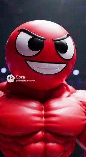 An Action Figure Animated Fight Red Vs Yellow