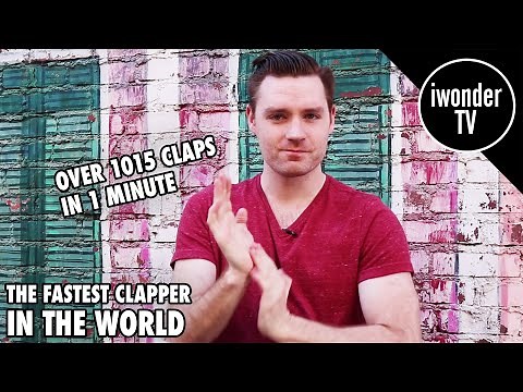 Fastest Clapper In The World With Eli Bishop